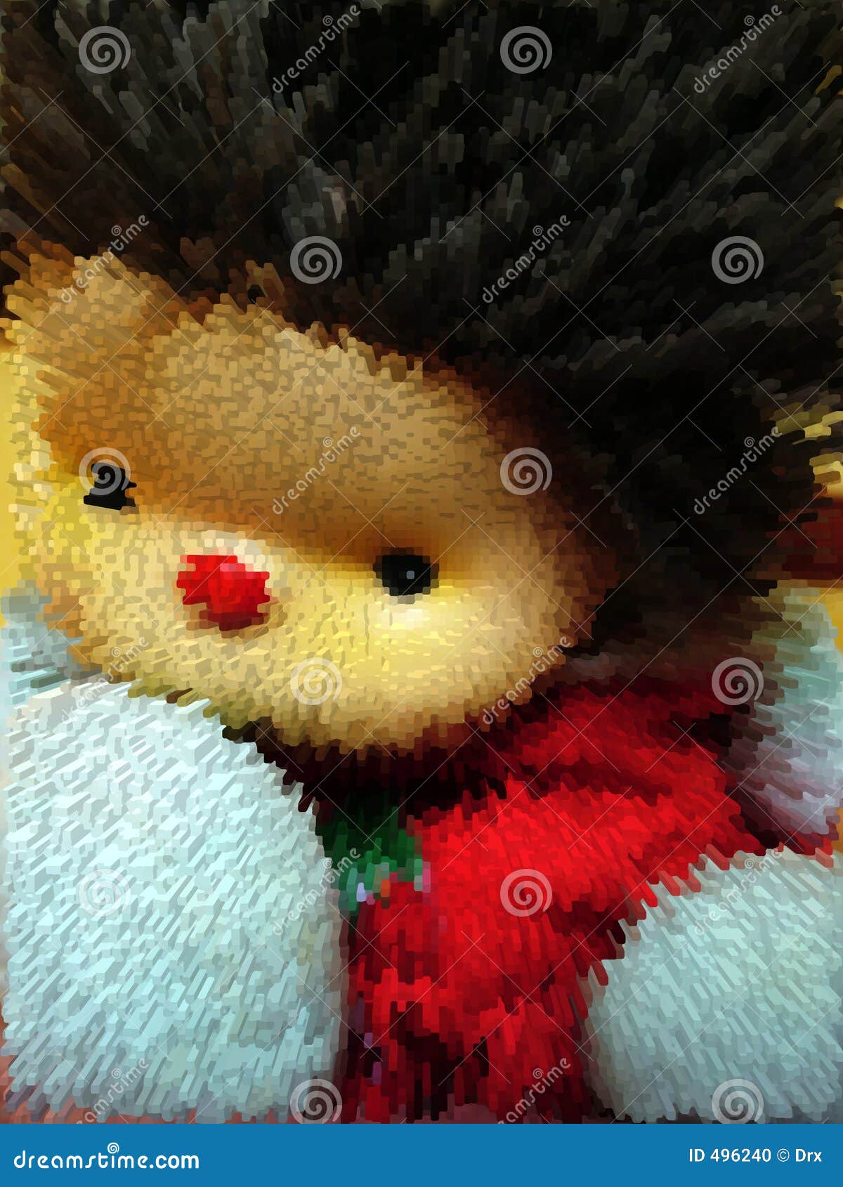 Abstract Mascot - Toy Picture. Image: 496240