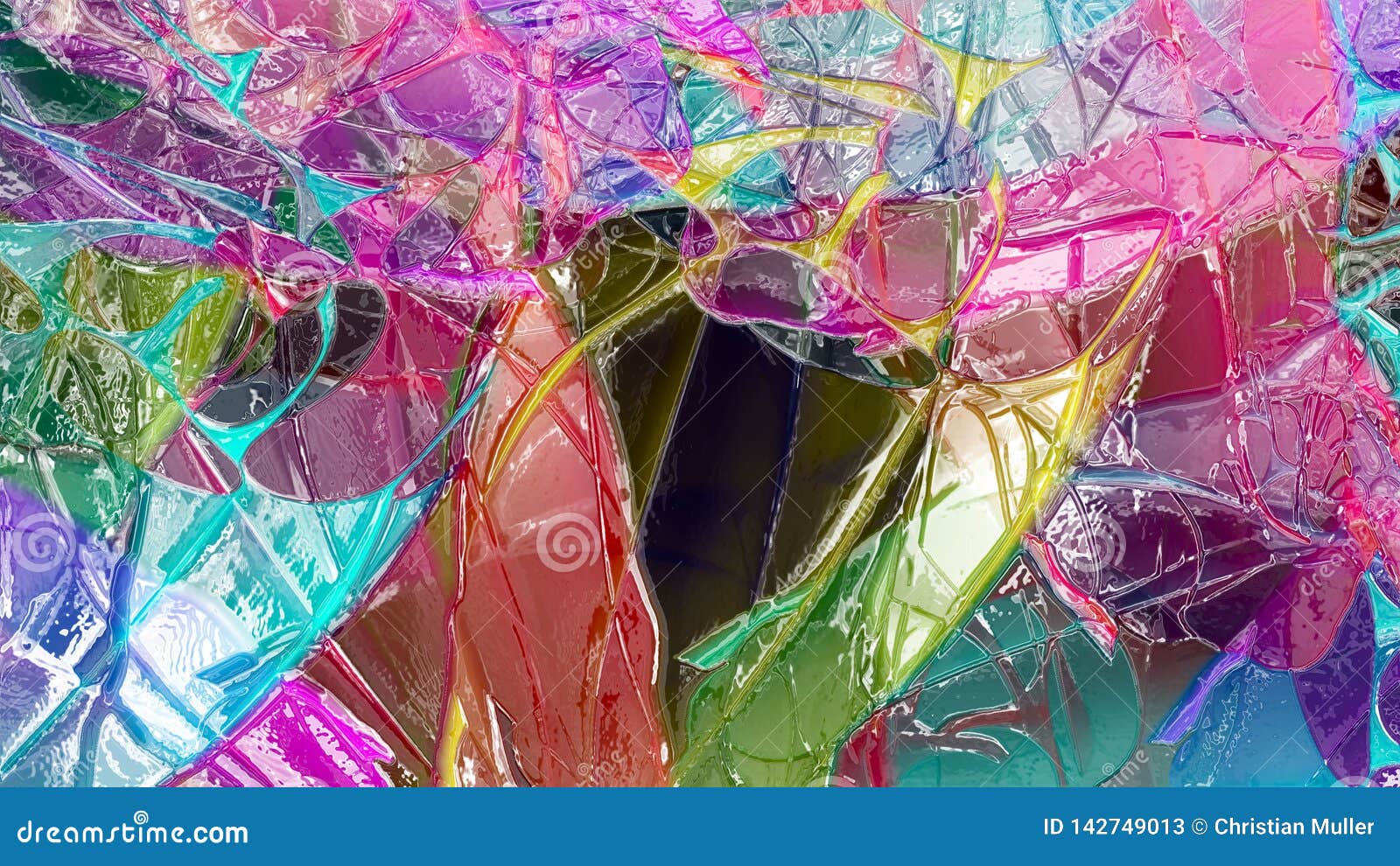 Abstract Material Shinny Surface Texture Pattern Digital Illustration ...