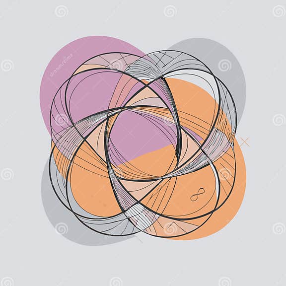 Abstract math background. stock vector. Illustration of element - 328009592