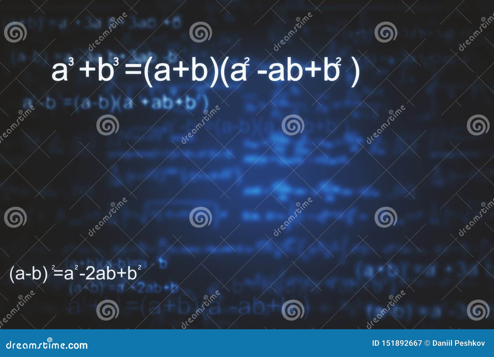 Abstract math texture stock illustration. Illustration of knowledge ...