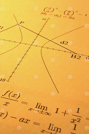 Abstract mathematics stock image. Image of assignment - 4060499