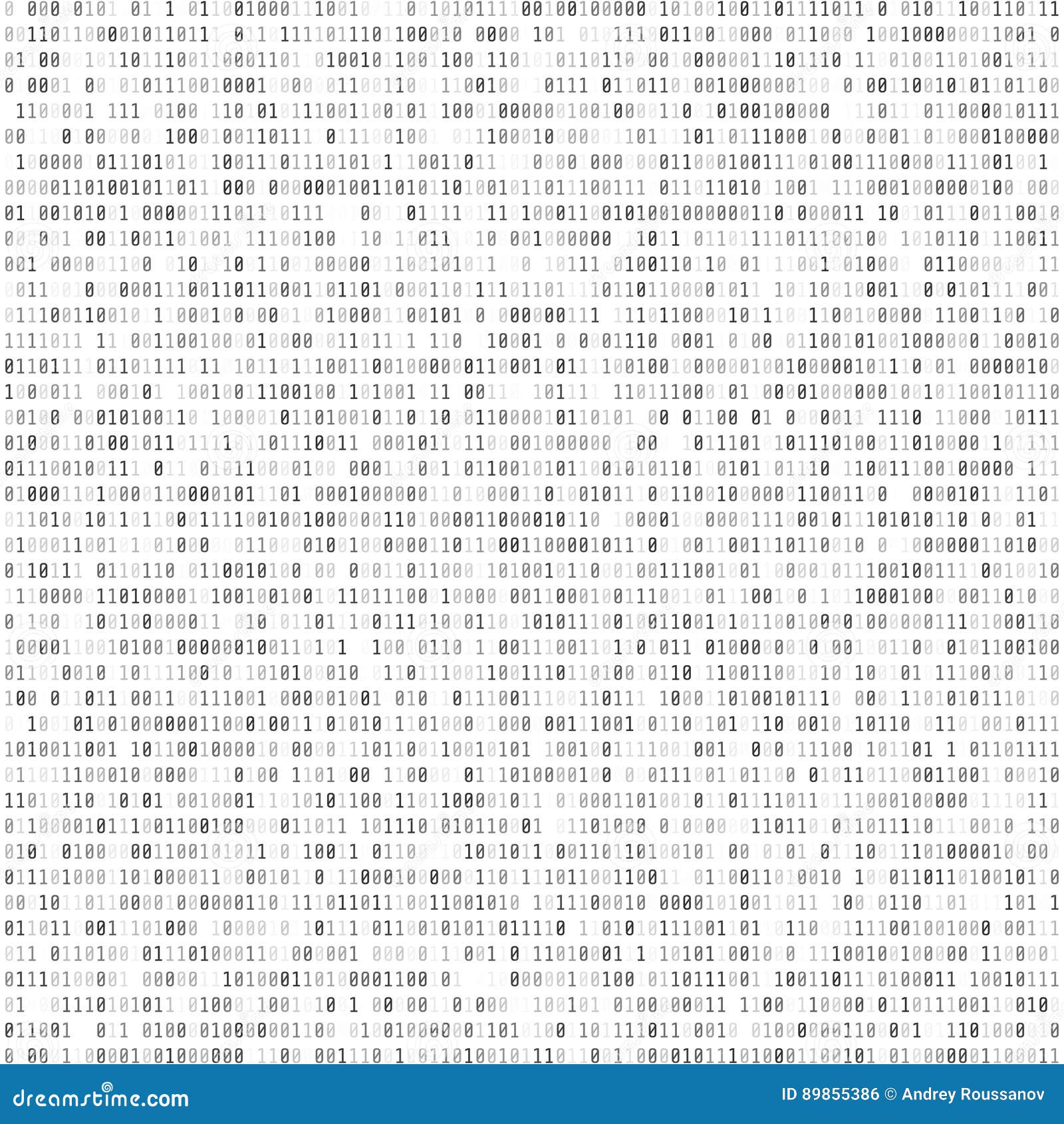 Abstract Matrix Background Binary Computer Code Coding And Hacker Concept Vector Illustration