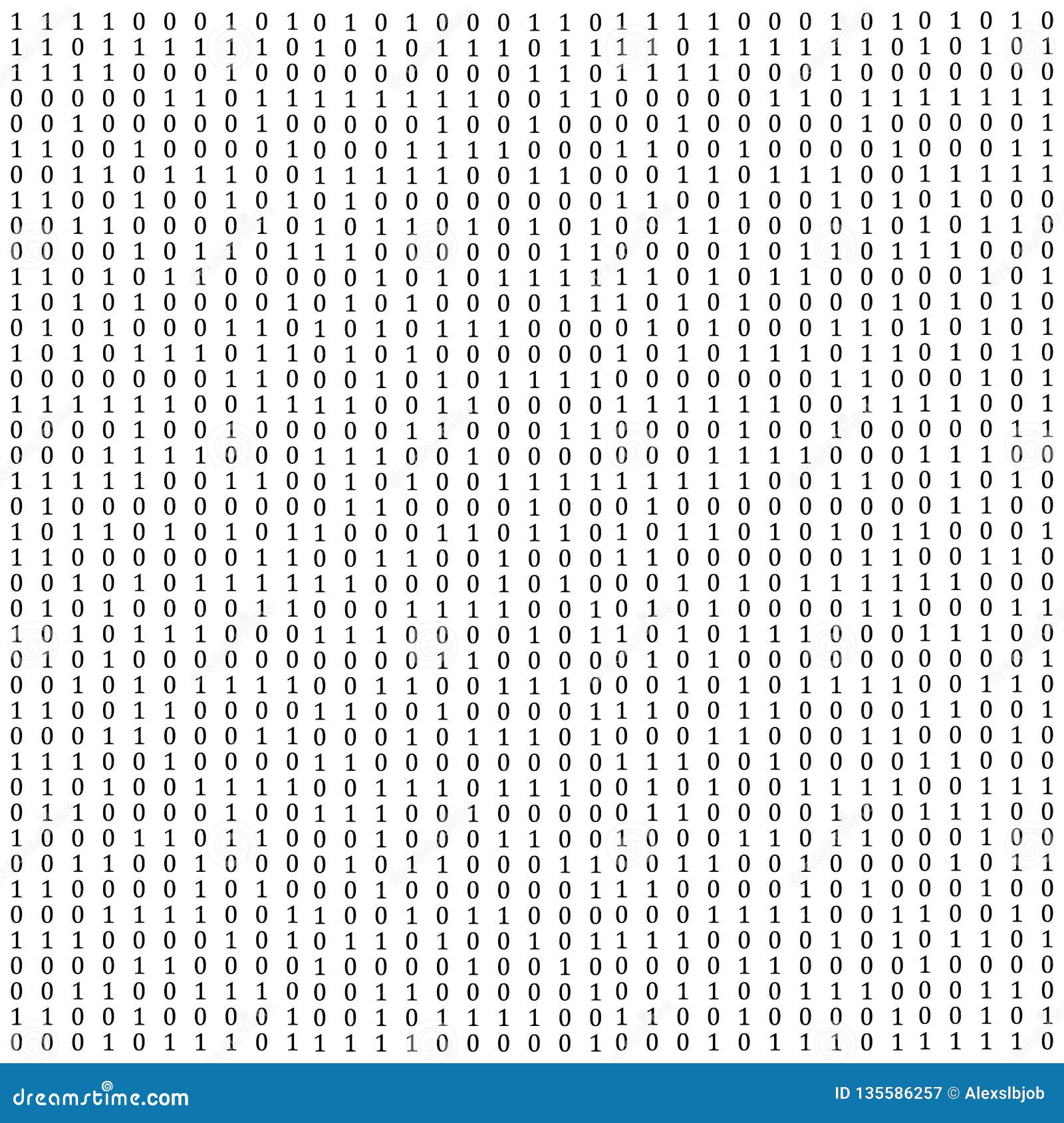 Abstract Matrix Background Binary Computer Code Coding Hacker Concept Vector Background