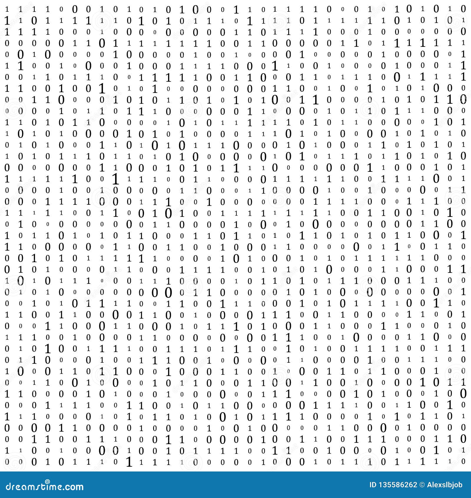 Abstract Matrix Background Binary Computer Code Coding Hacker Concept Vector Background