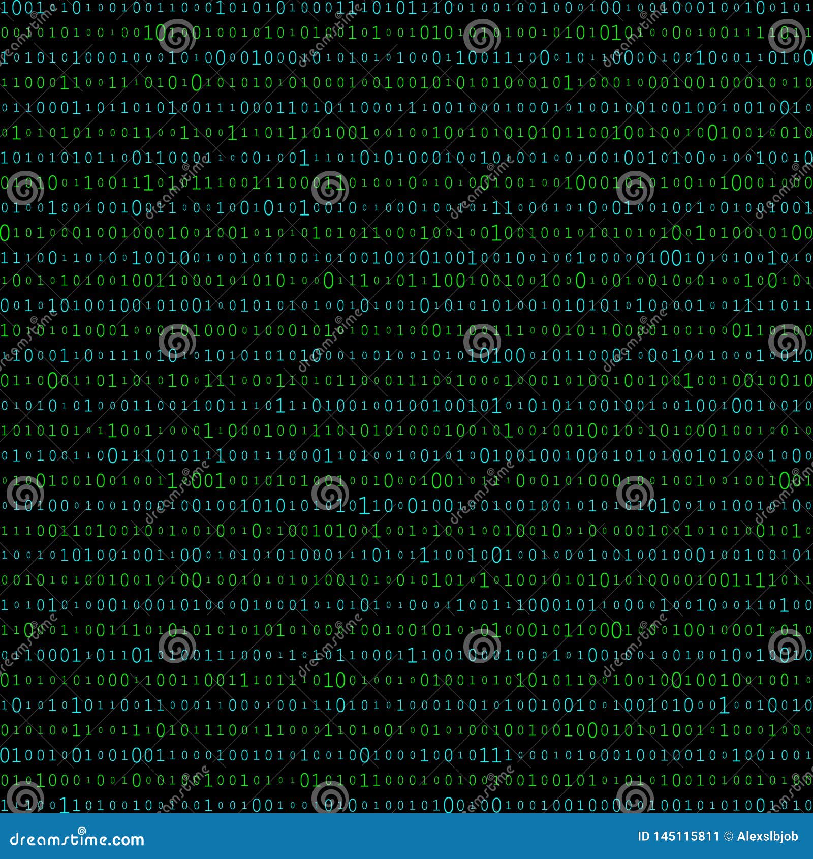 Abstract Matrix Background Binary Computer Code Coding Hacker 5125
