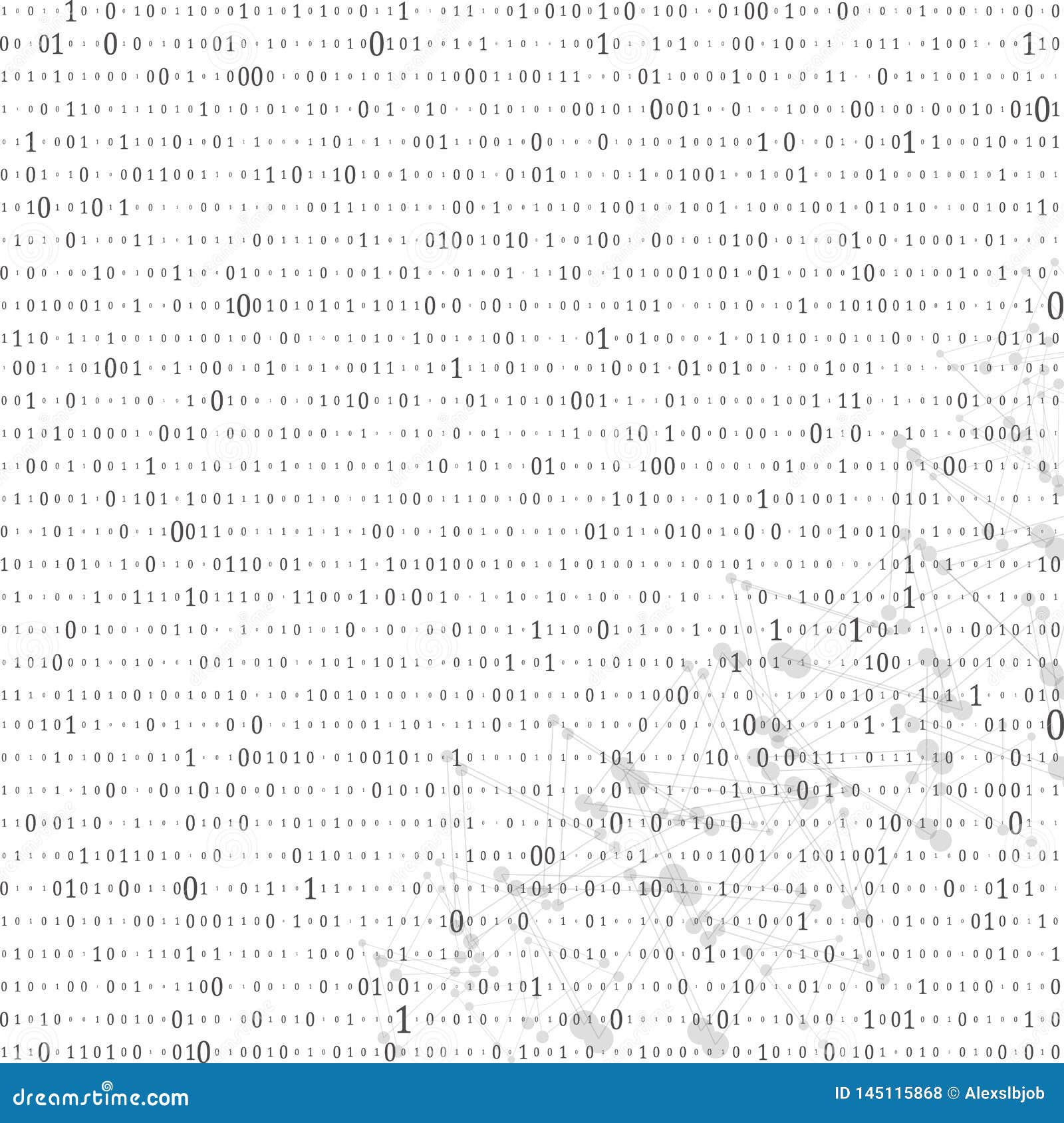 Abstract Matrix Background. Binary Computer Code. Coding. Hacker ...