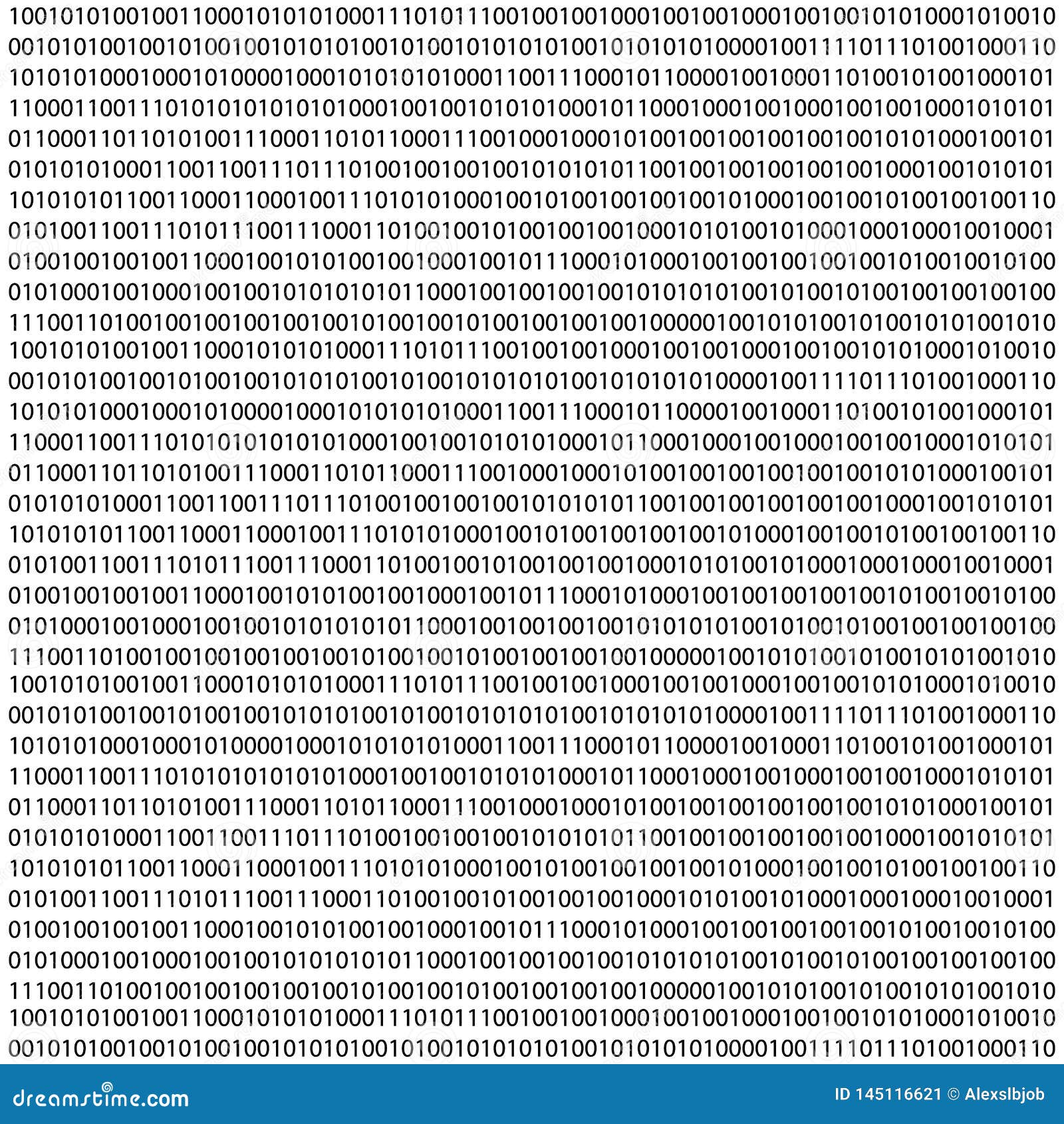 Abstract Matrix Background Binary Computer Code Coding Hacker Concept Vector Background