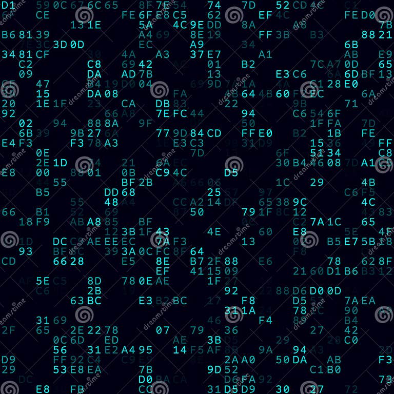 Abstract Matrix Background. Stock Vector - Illustration of decoration ...