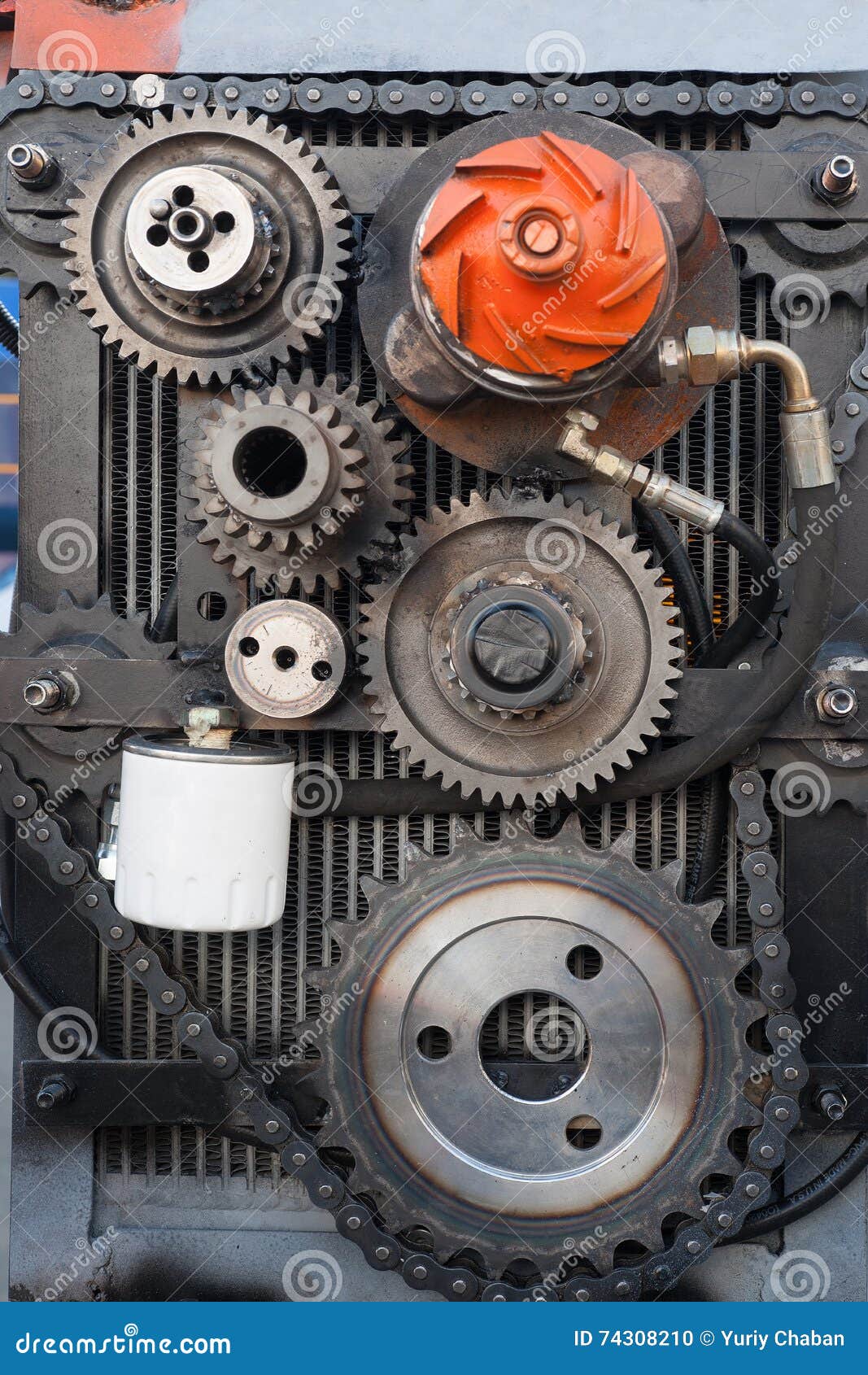 Abstract Mechanical Background Stock Photo - Image of metal, mechanic ...