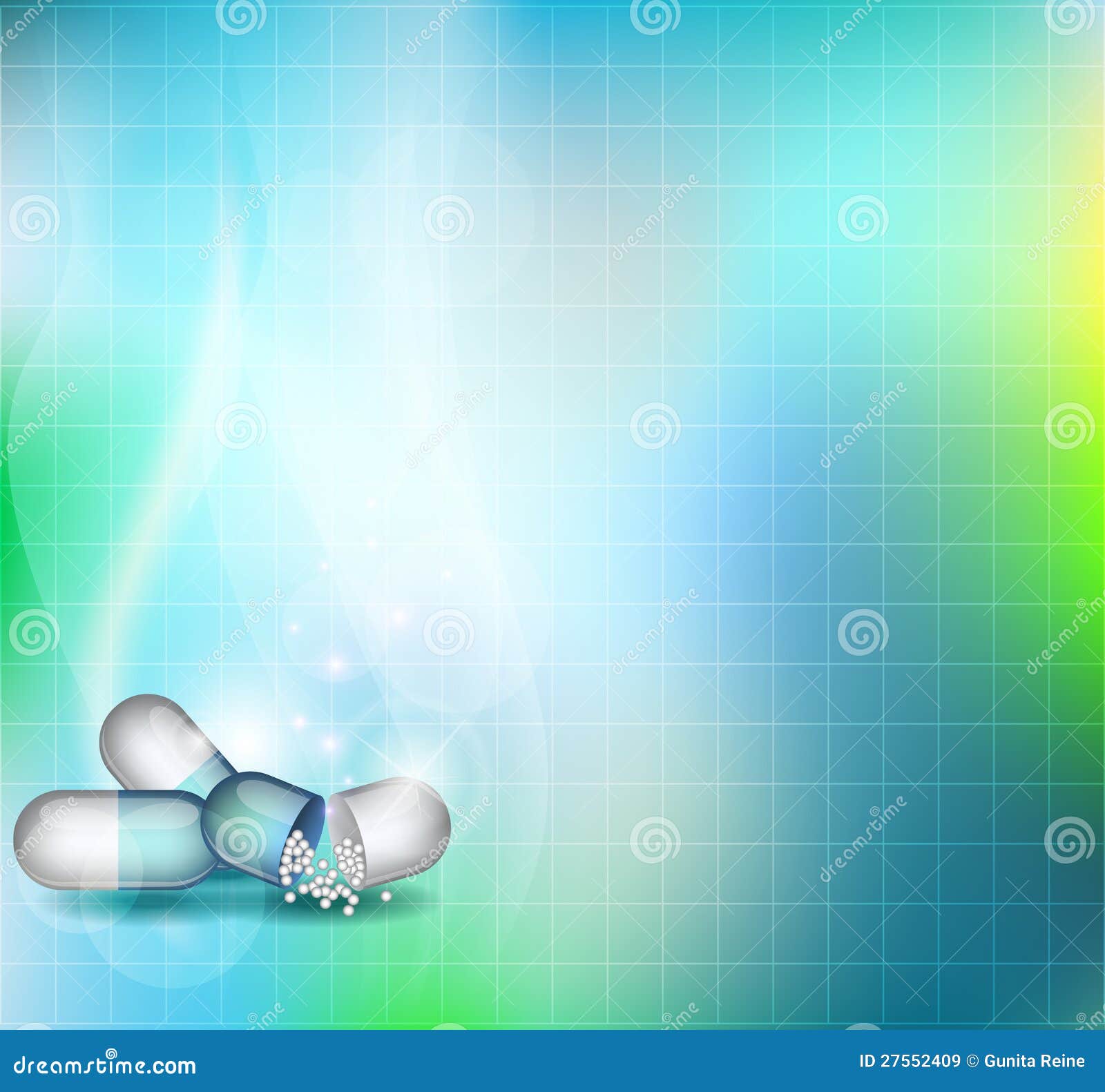 Abstract Medical Background- Pills Stock Vector - Illustration of color ...