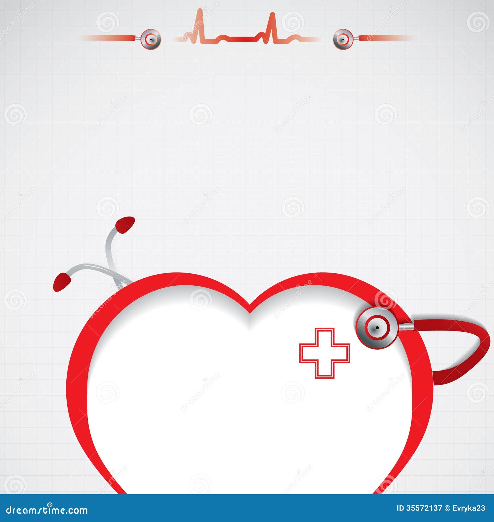 Red Medical Background