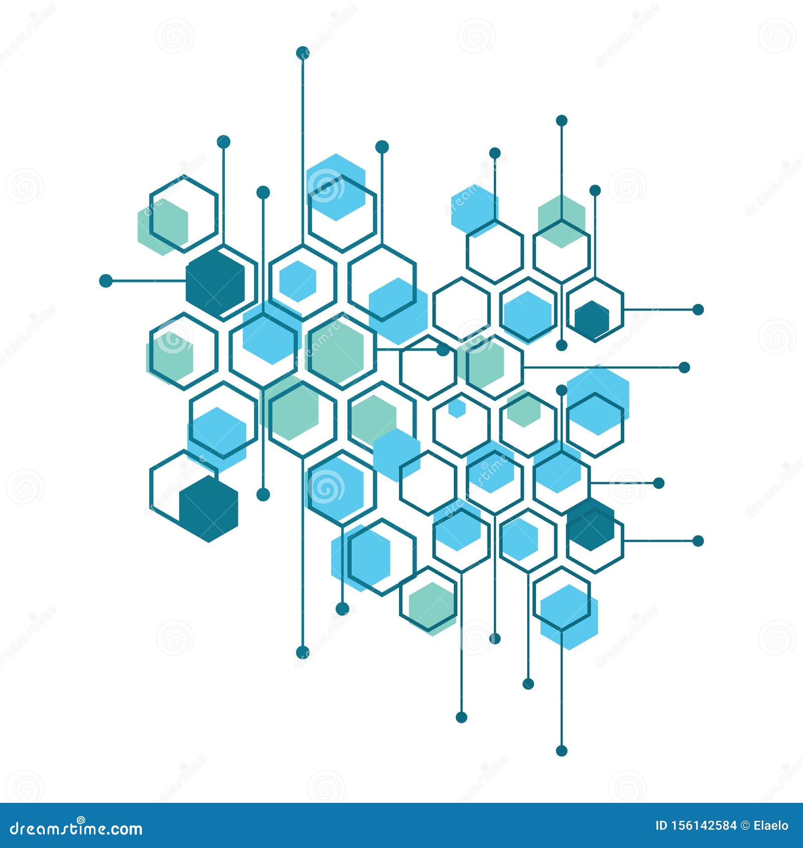 Abstract Medical Background Stock Vector - Illustration of chemistry ...