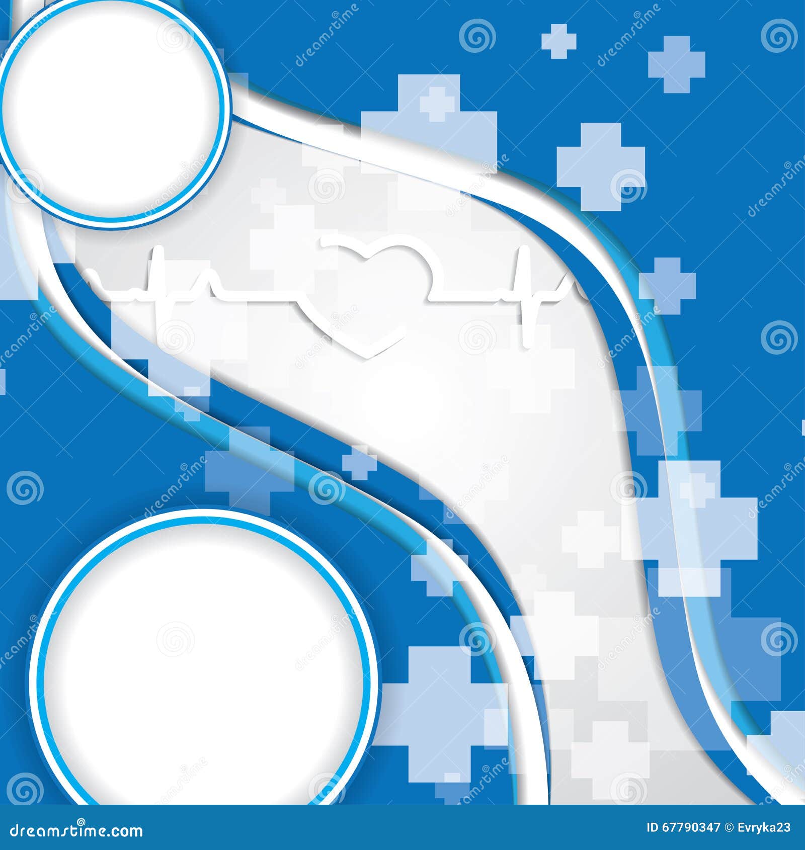 Abstract Medical Blue Colors Background Stock Vector - Illustration of ...