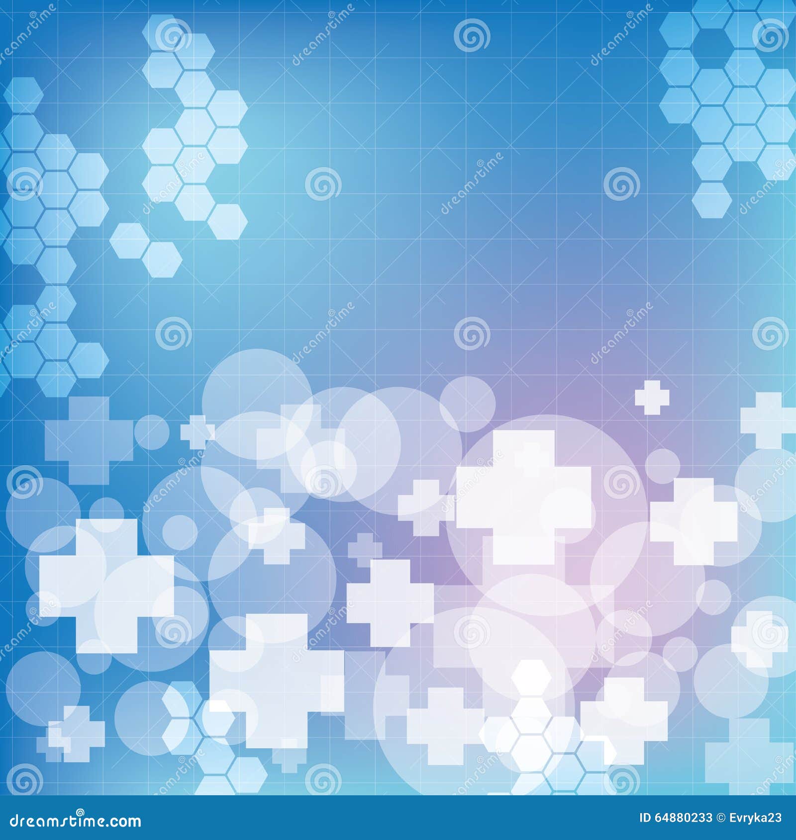 Abstract Medical Blue Light Colors Background Stock Vector - Image ...