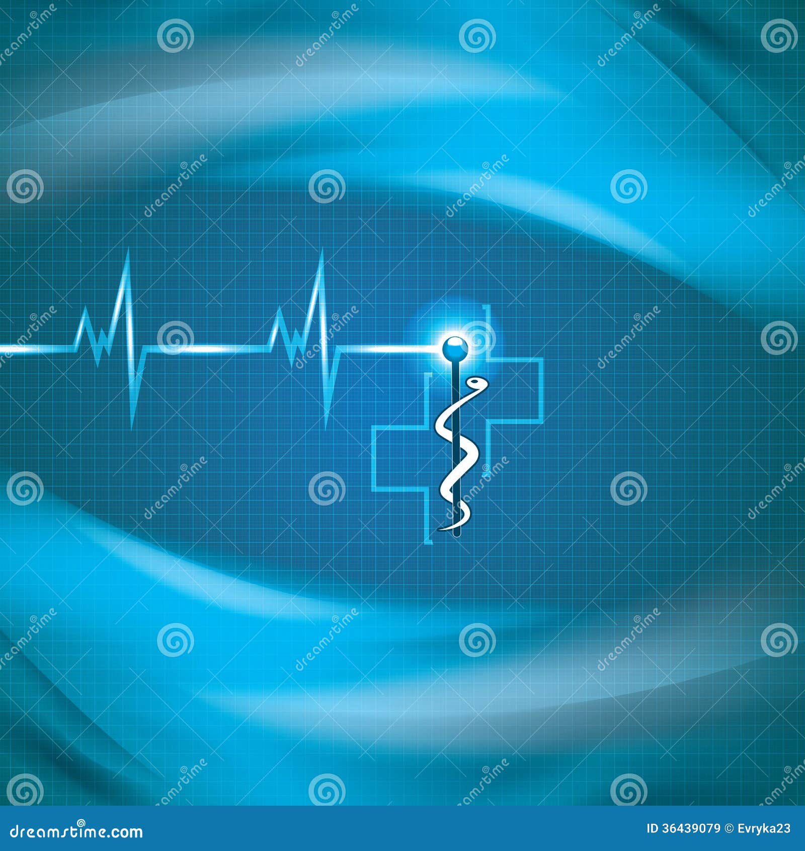 Abstract Medical Cardiology Ekg Stock Vector - Illustration of ...