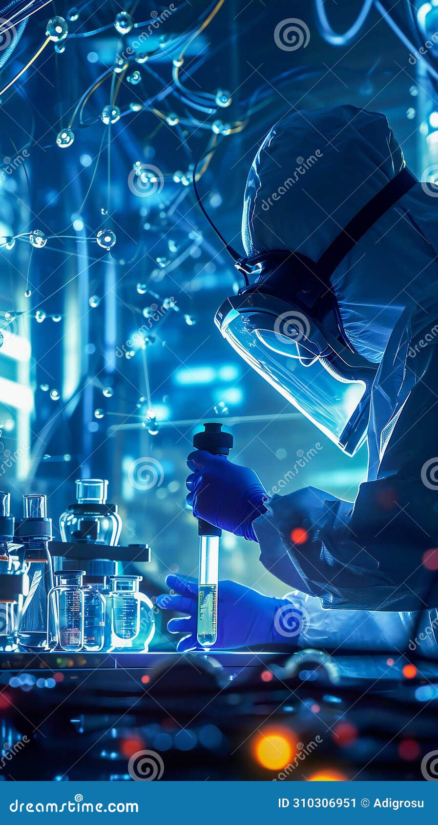 Abstract Medical and Genetics Research Background Composition Stock ...