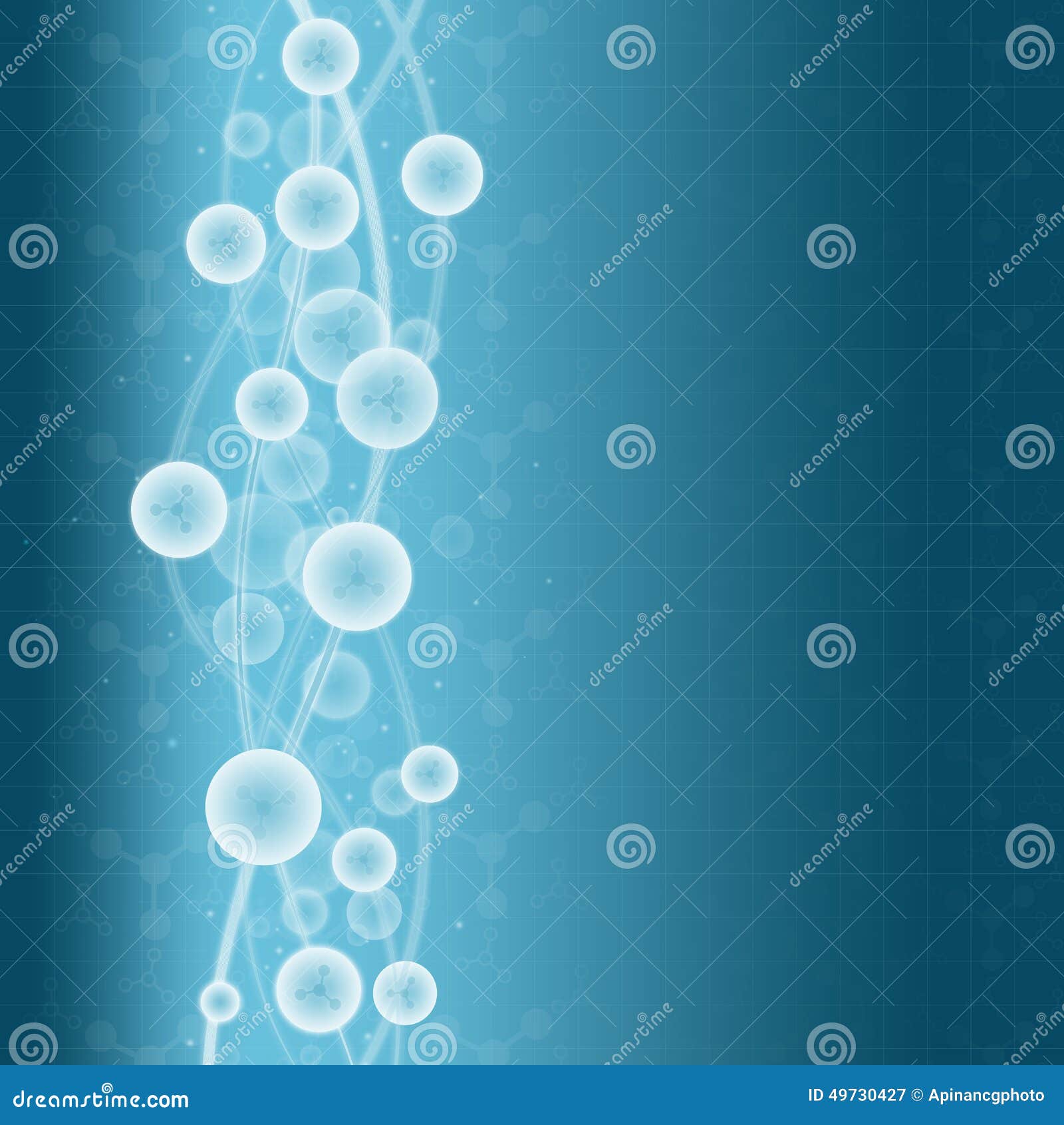 Abstract Medical and Science Background Stock Illustration ...