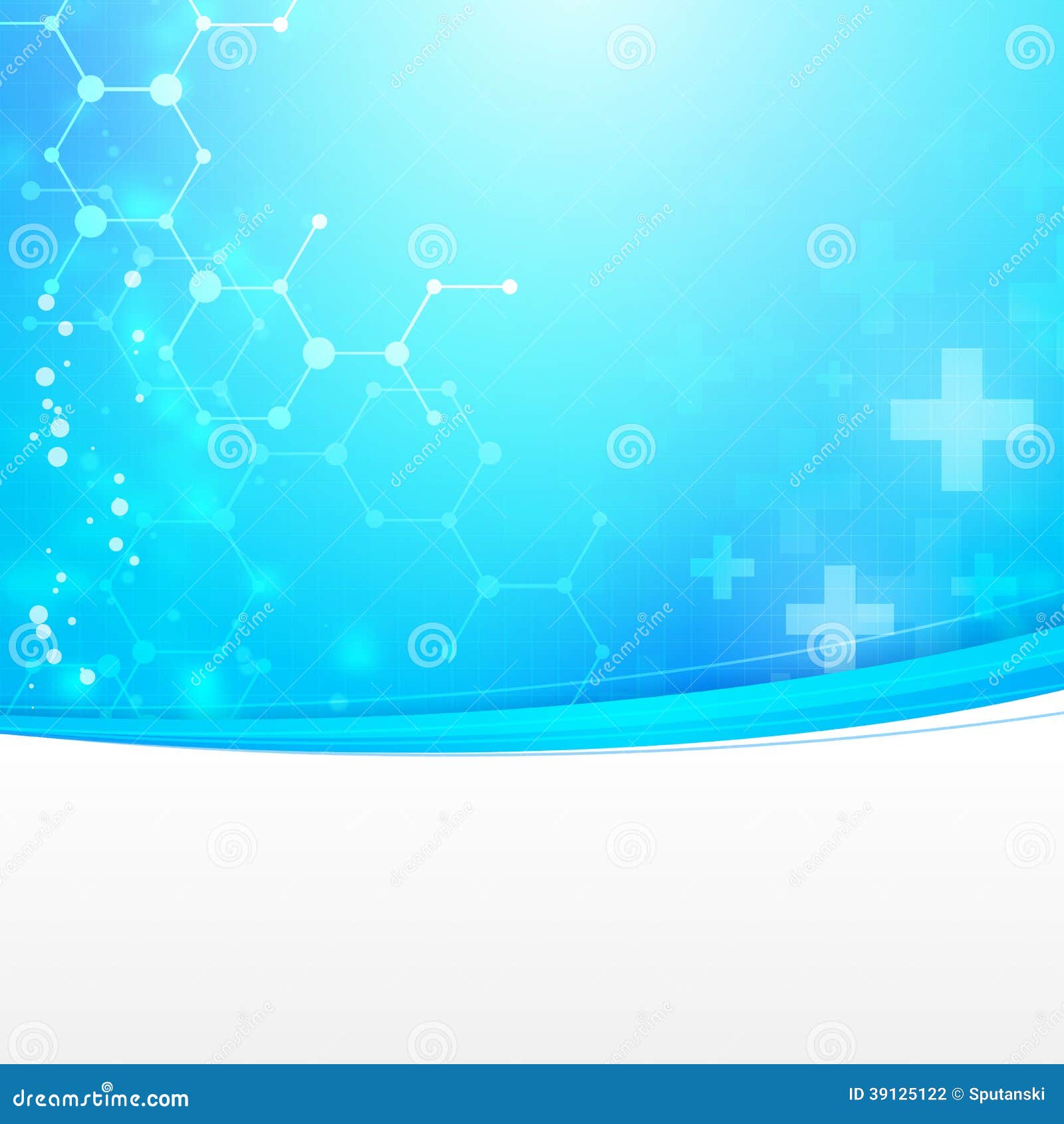 Abstract Medical Technology Background Stock Vector - Illustration of ...