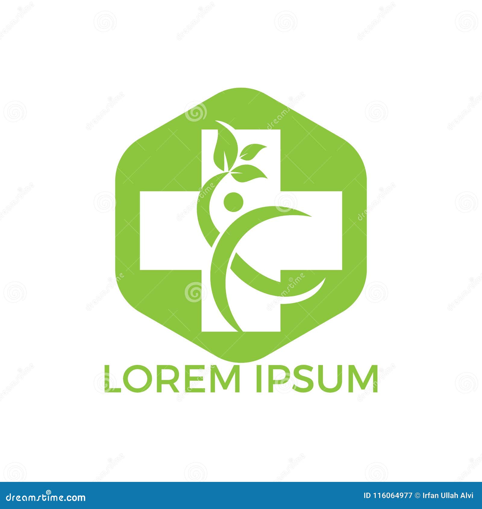 Abstract Medical Vector Logo Design Stock Vector Illustration Of
