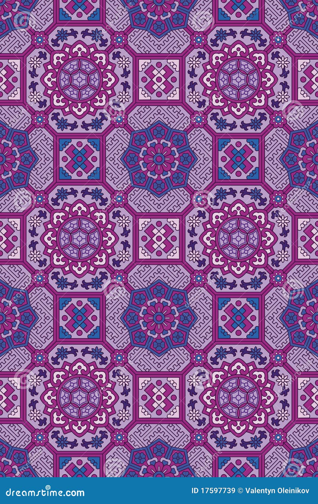 Abstract Medieval Vector Pattern Stock Vector - Illustration of ...