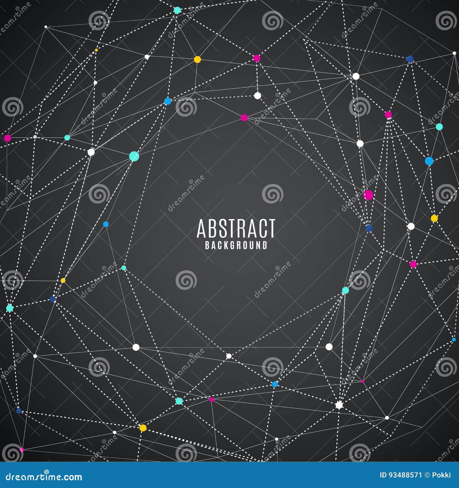 Abstract Mesh Background Grid. Stock Vector - Illustration of geometric ...