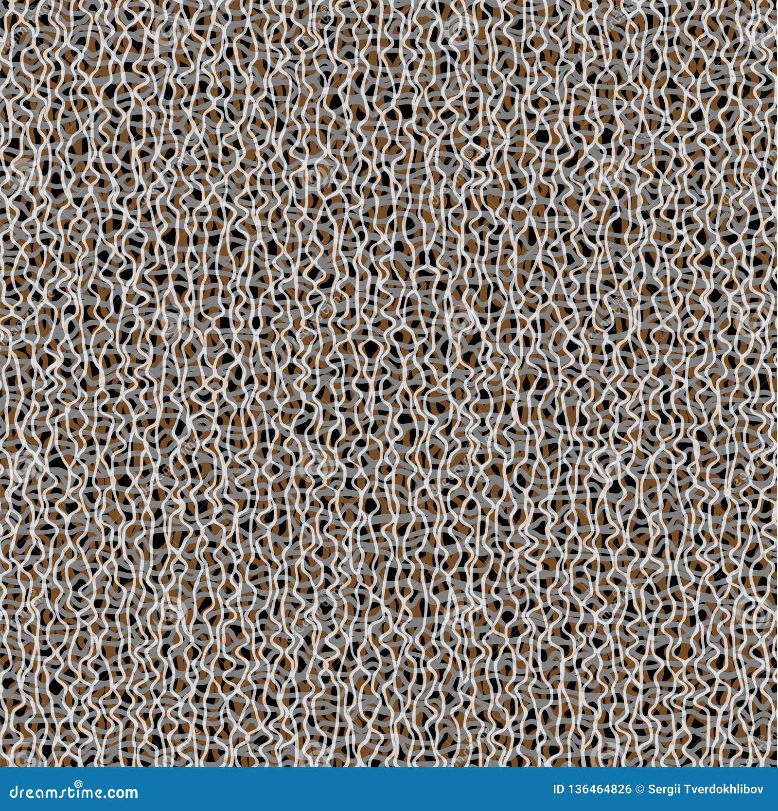 Abstract Mesh or Fiber Texture. Intersecting Broken Lines Stock Photo ...