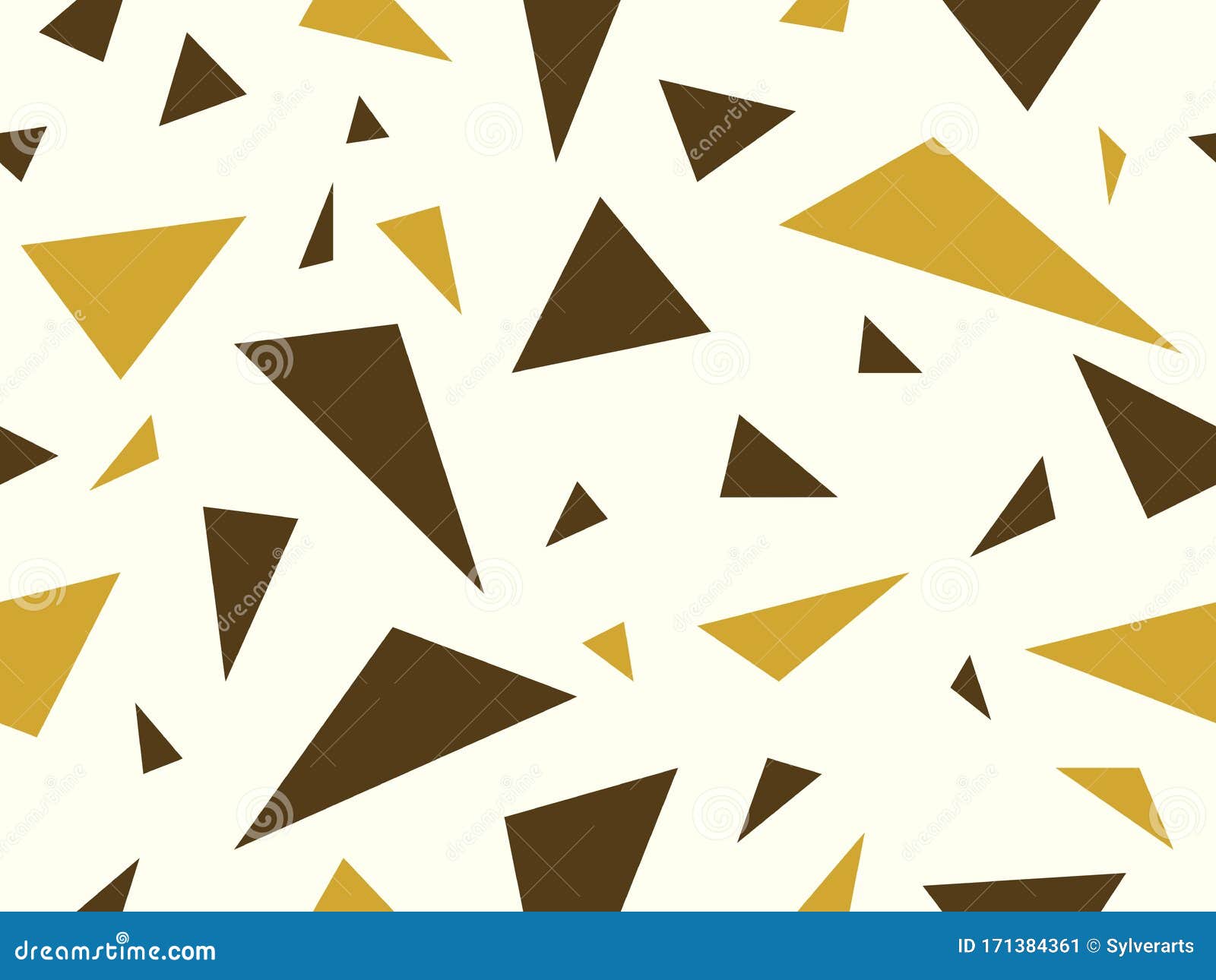Abstract Messy Chaotic Triangles Seamless Vector Background, Particles ...