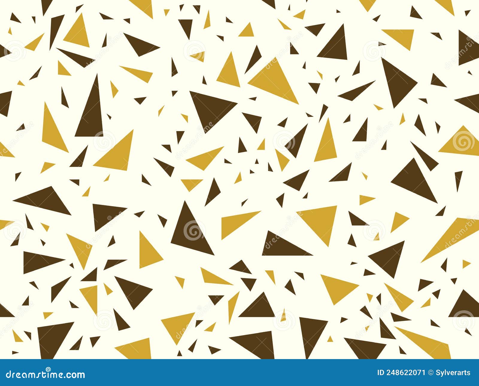 Abstract Messy Chaotic Triangles Seamless Vector Background, Particles ...