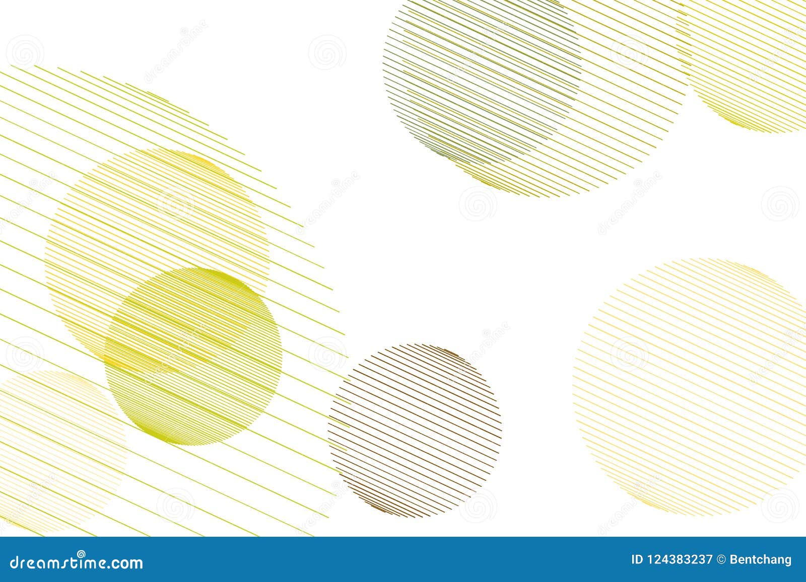 Abstract Messy Random Line Circles Geometric Pattern, Colorful ...