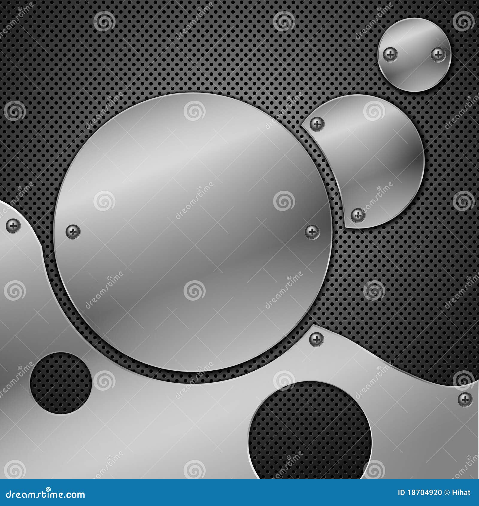 Abstract metal background. stock vector. Illustration of design - 18704920