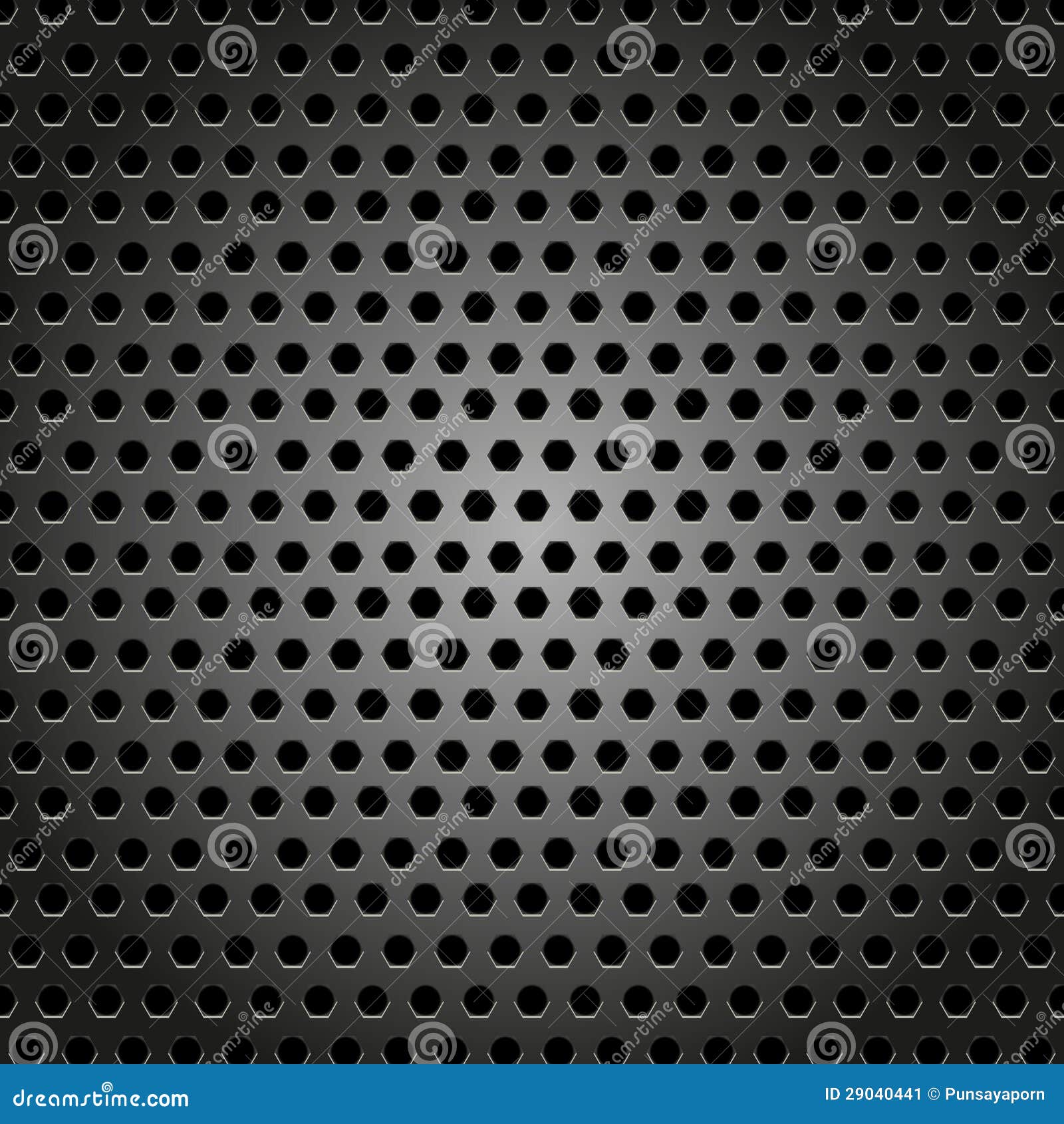 Abstract Metal Background Design Pattern with Hexagon Concept Stock ...