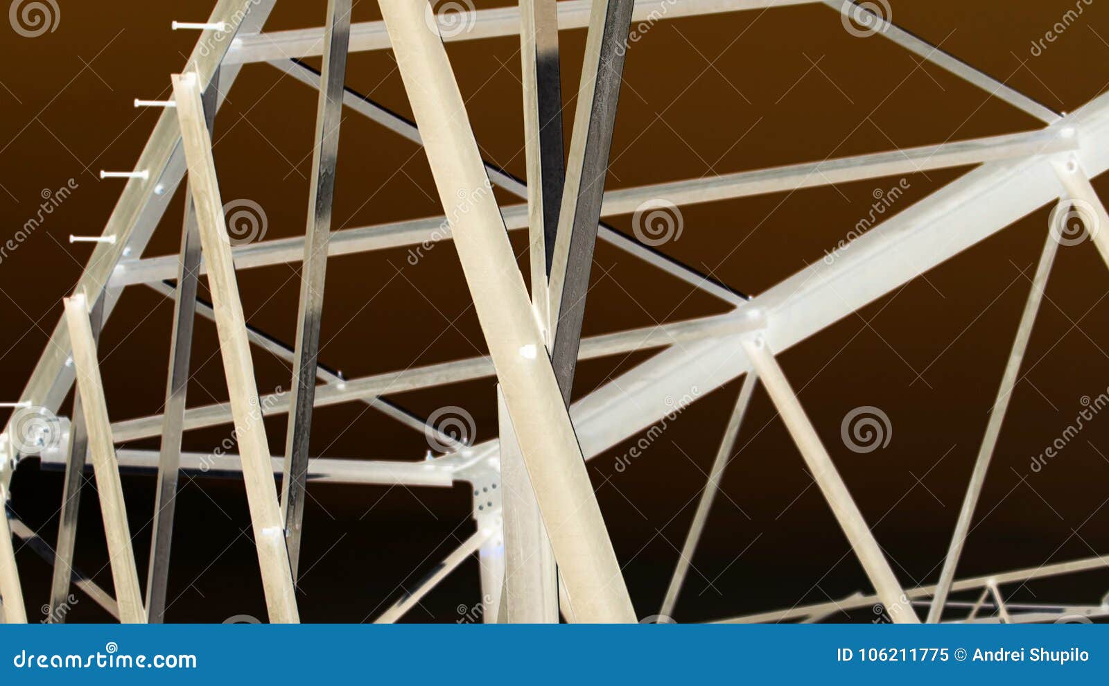 Abstract Metal Background in Inversion Stock Image - Image of steel ...