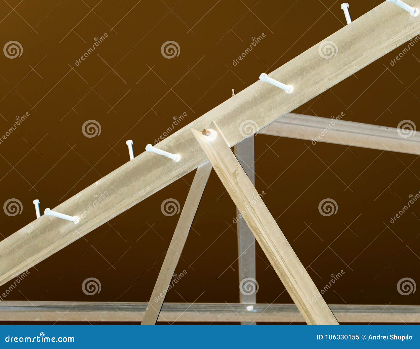 Abstract Metal Background in Inversion Stock Image - Image of ...