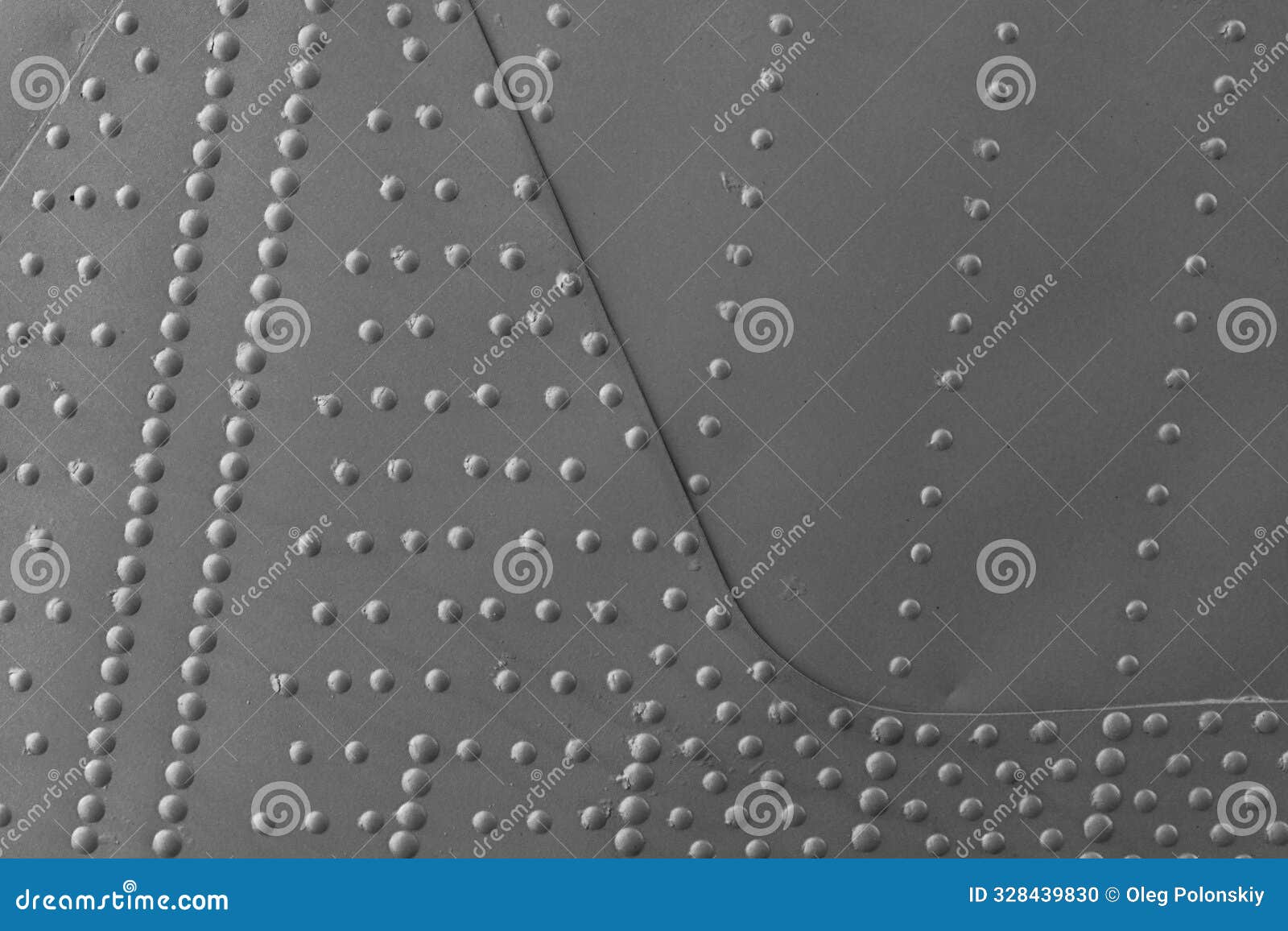 Abstract Metal Background with Rivets. Stock Photo - Image of surface ...