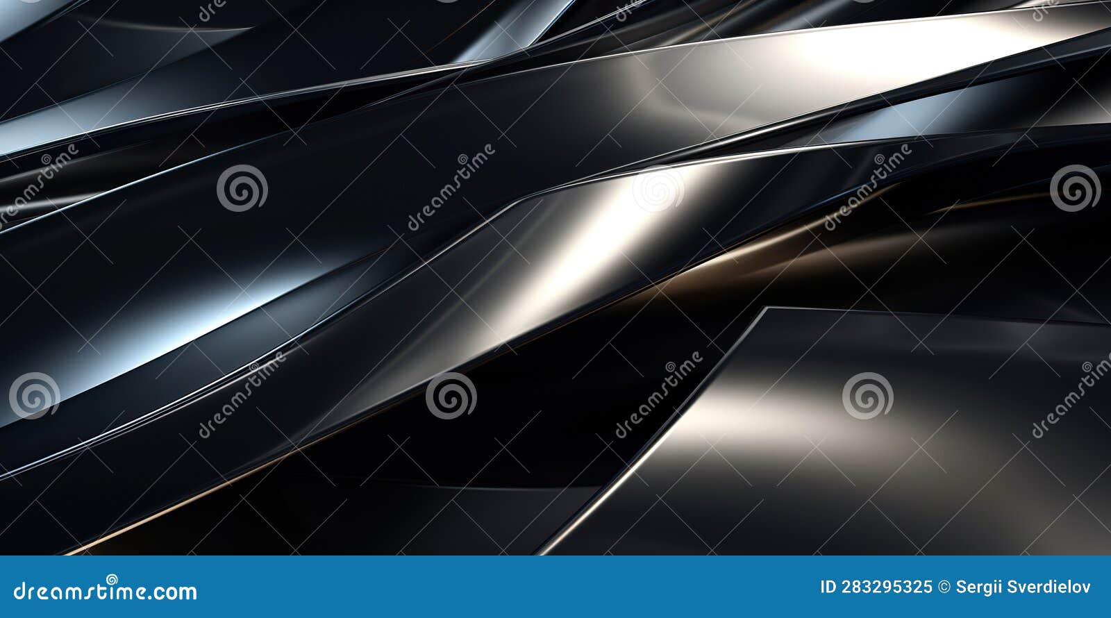 Abstract Metal Background, Where Metallic Shapes and Textures Create a ...