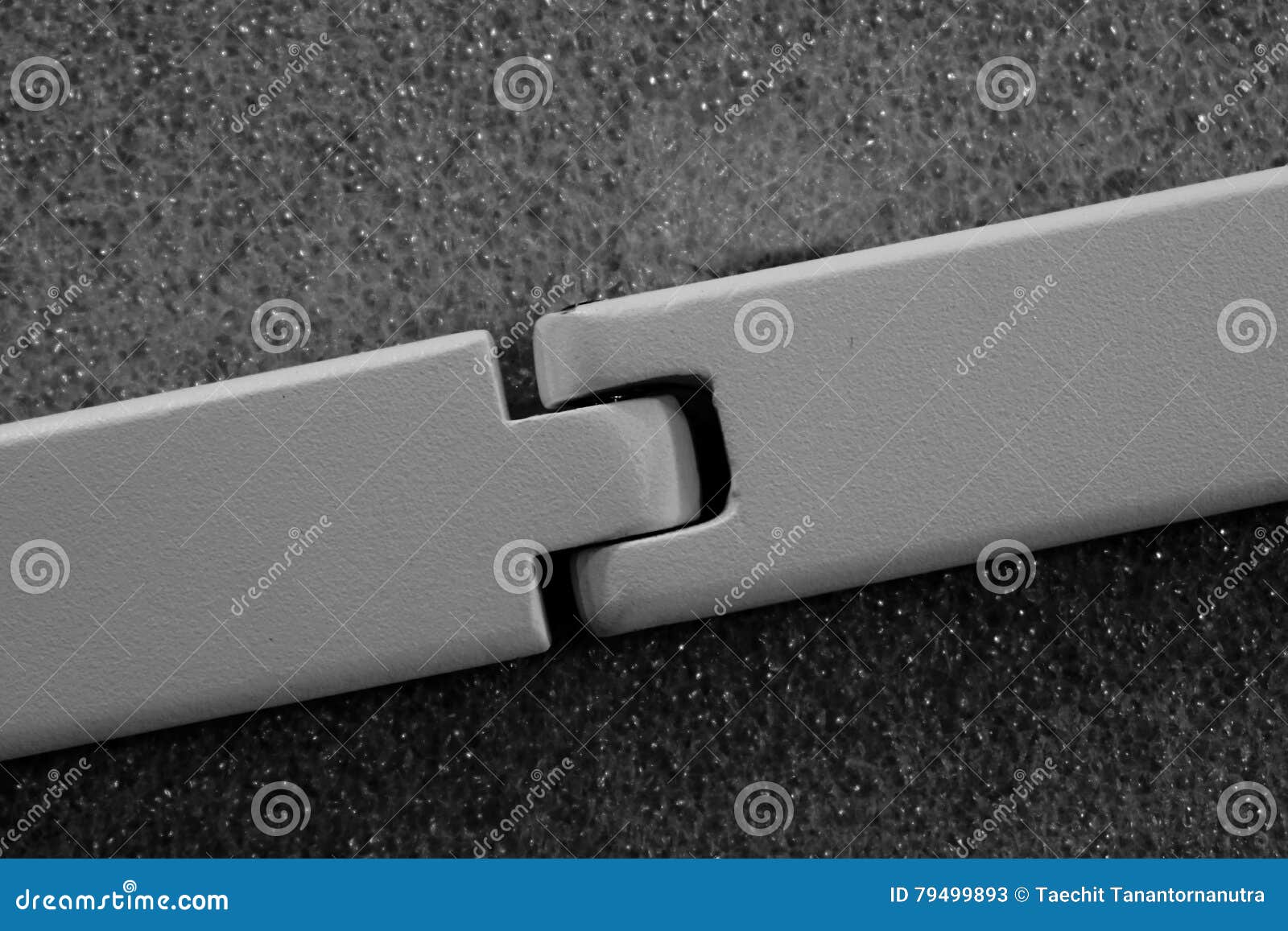 Abstract metal connection stock image. Image of metal - 79499893