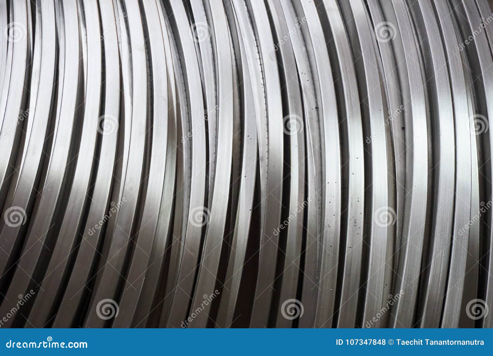 Abstract metal curve stock photo. Image of background - 107347848