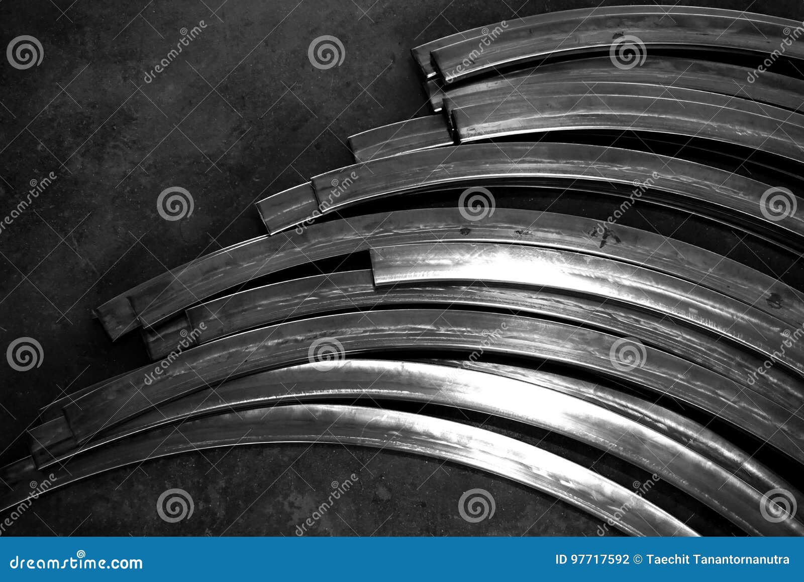 Abstract metal curve stock photo. Image of design, bright - 97717592