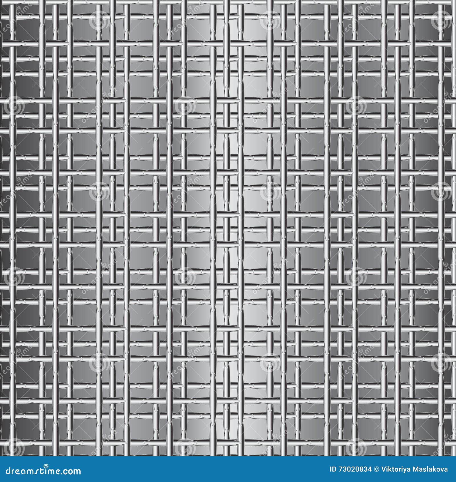 Abstract Metal Grid Background Stock Vector - Illustration of metallic ...