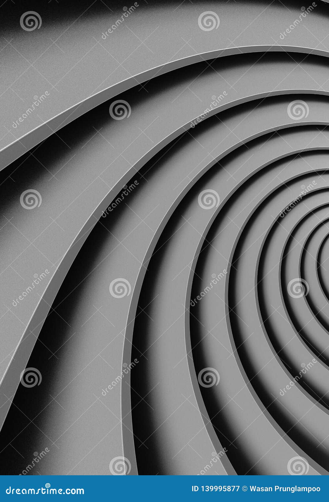 The Abstract Metal Pattern Background. 3D Illustration Stock ...