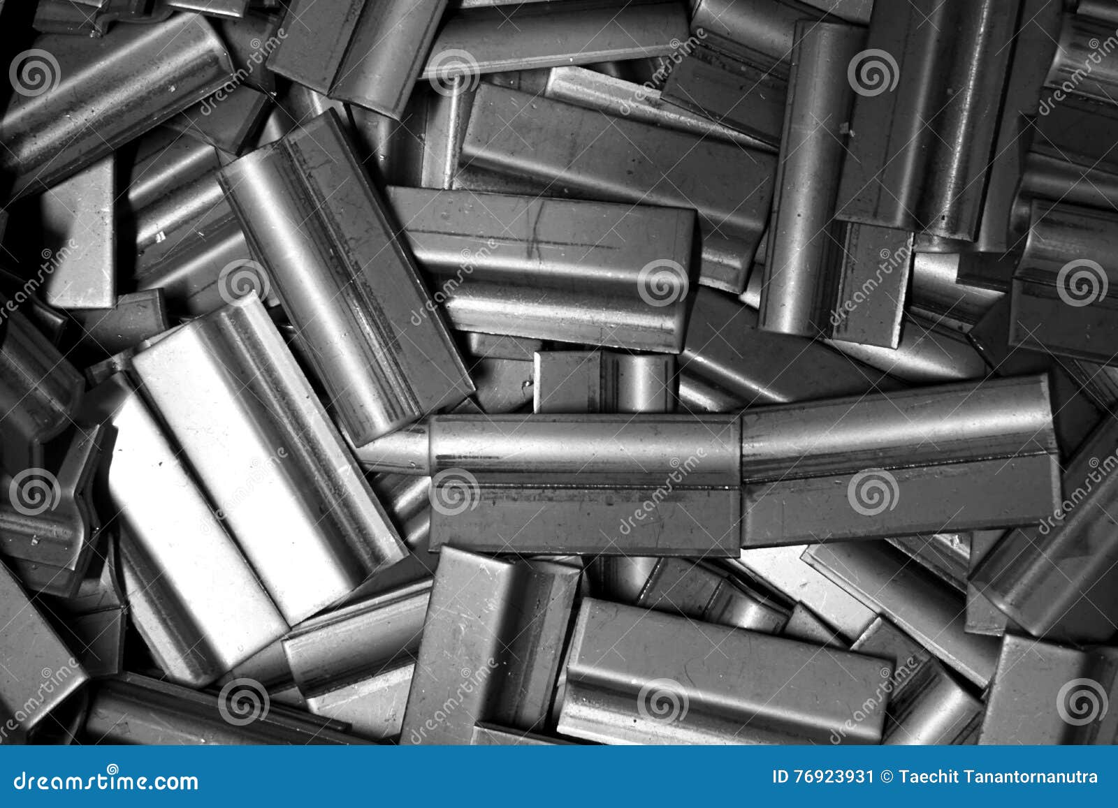 Abstract metal shape stock image. Image of factory, arranging - 76923931