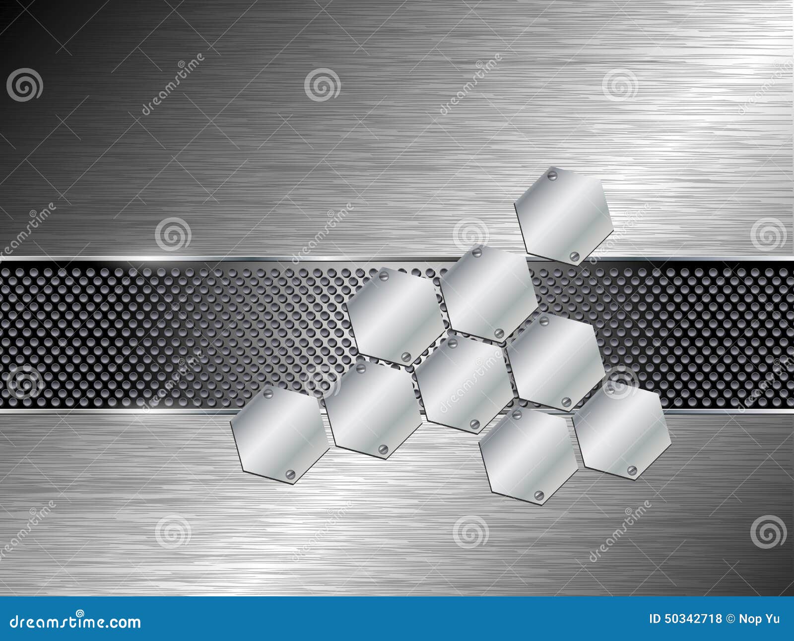 Abstract Metal Texture Background Design Stock Vector - Illustration of ...