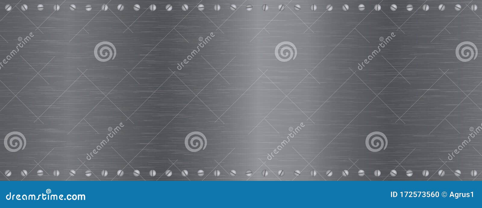 Abstract Metal Texture Background with Frame for Text Stock Vector ...