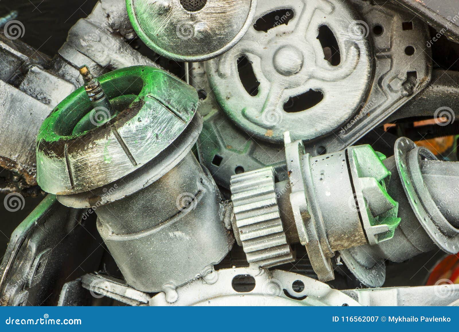 Abstract Metal Texture. from Old Metal Parts of Engines Stock Image ...