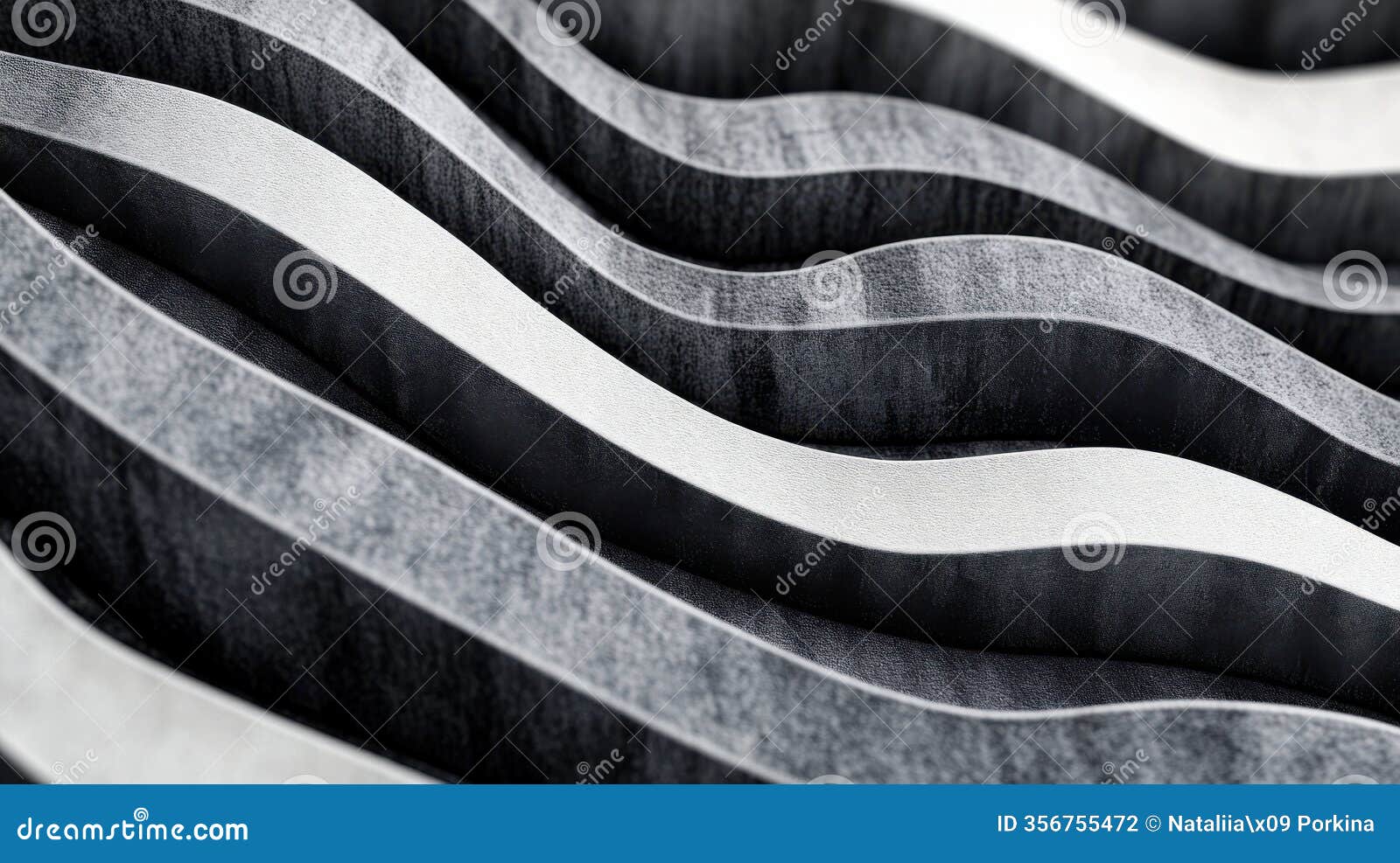 Abstract Metal Wave Pattern with Dynamic Textured Surface for ...