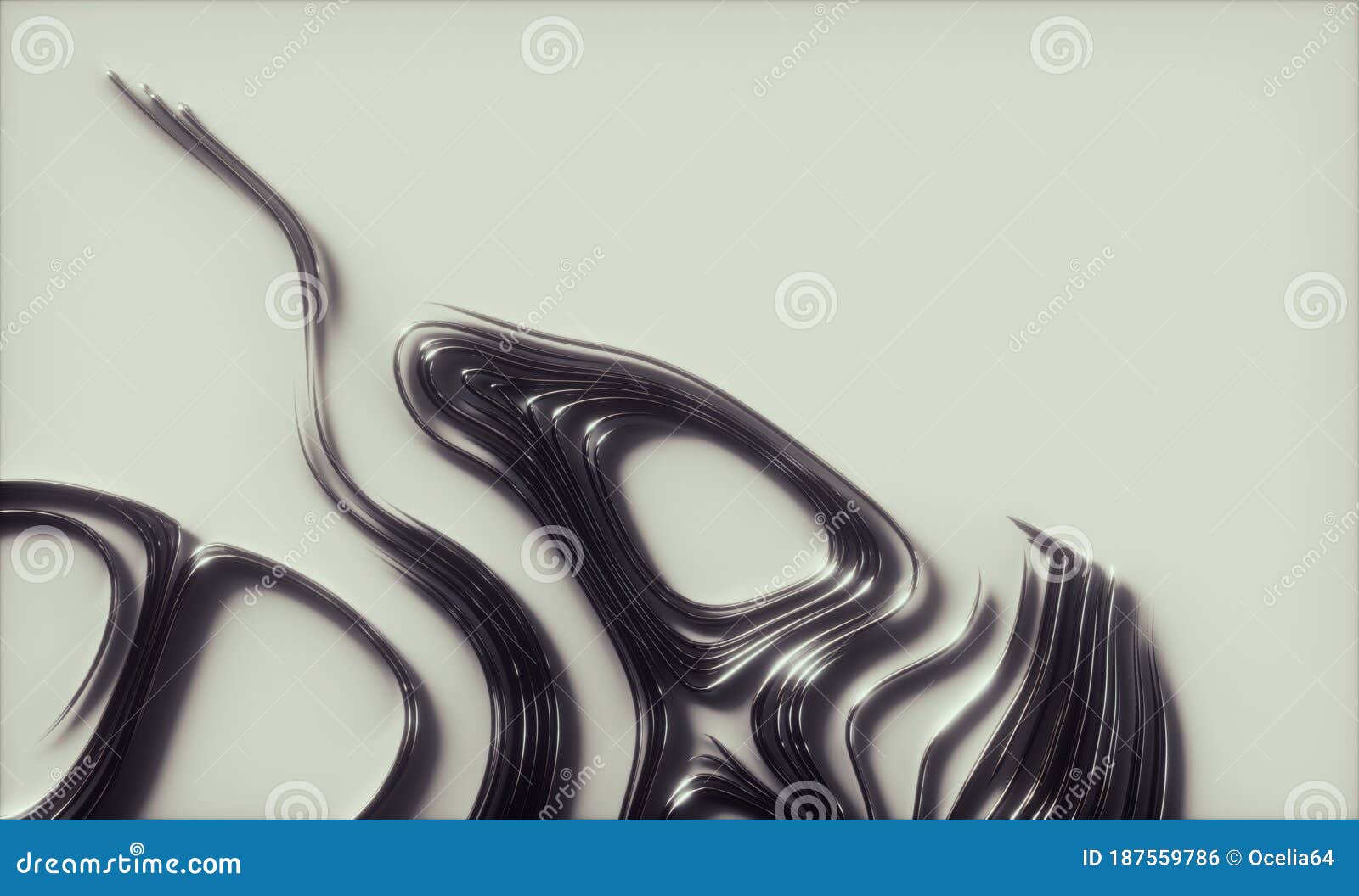 Abstract Metal Wire Background with Free Space Stock Illustration ...