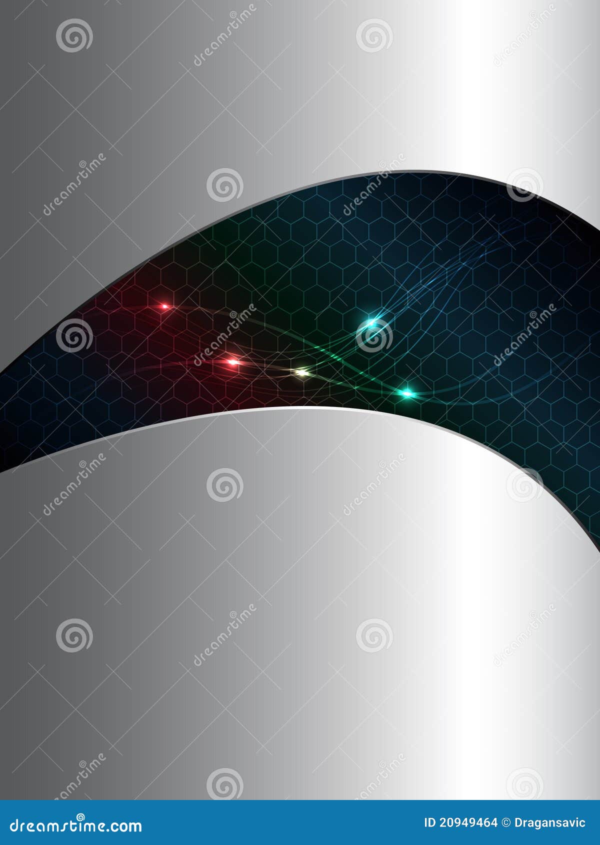 Abstract Metallic Blue Perforated Surface Texture Stock Image ...