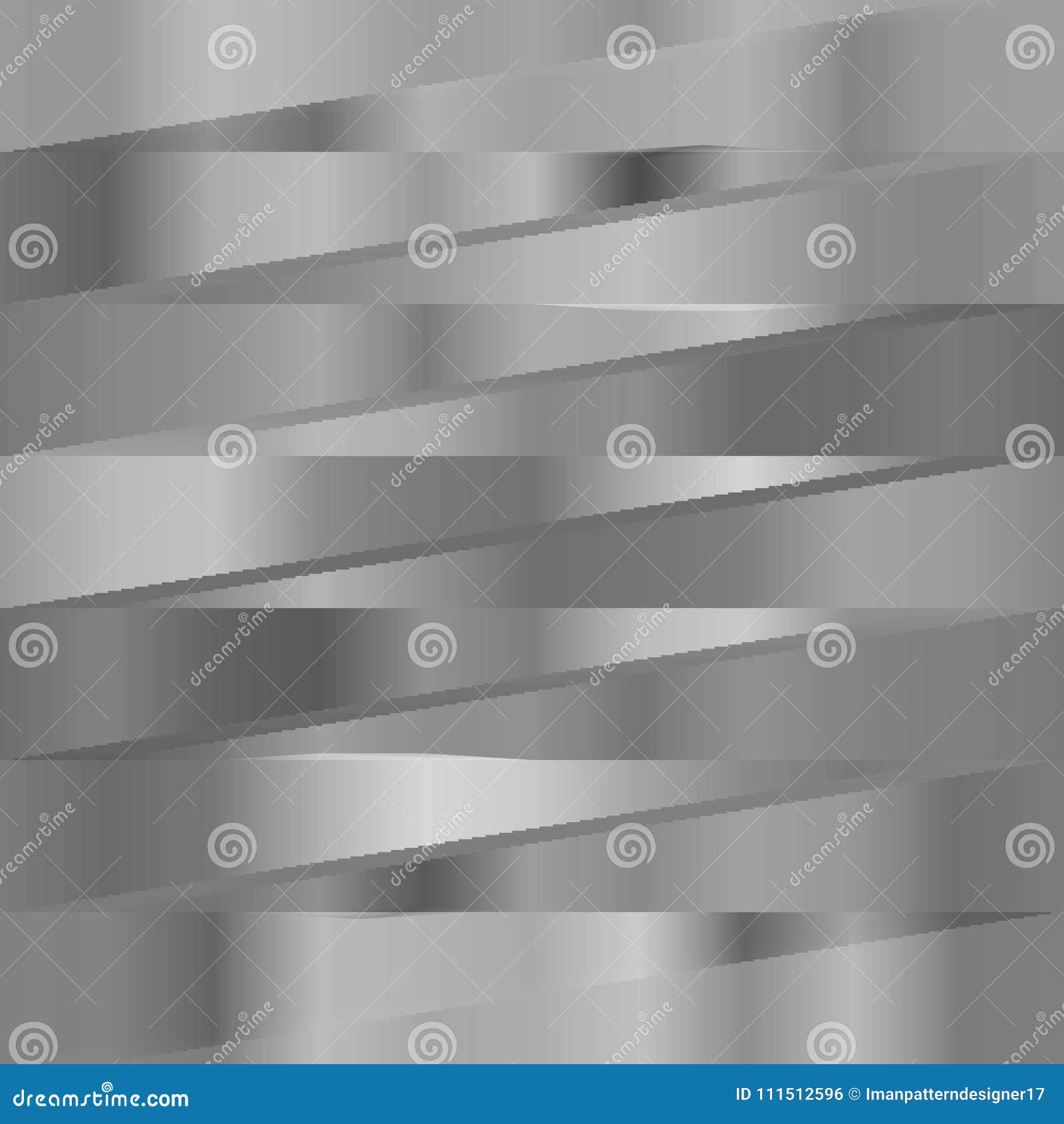 Abstract Metallic Background of Silver Stripes Stock Vector ...