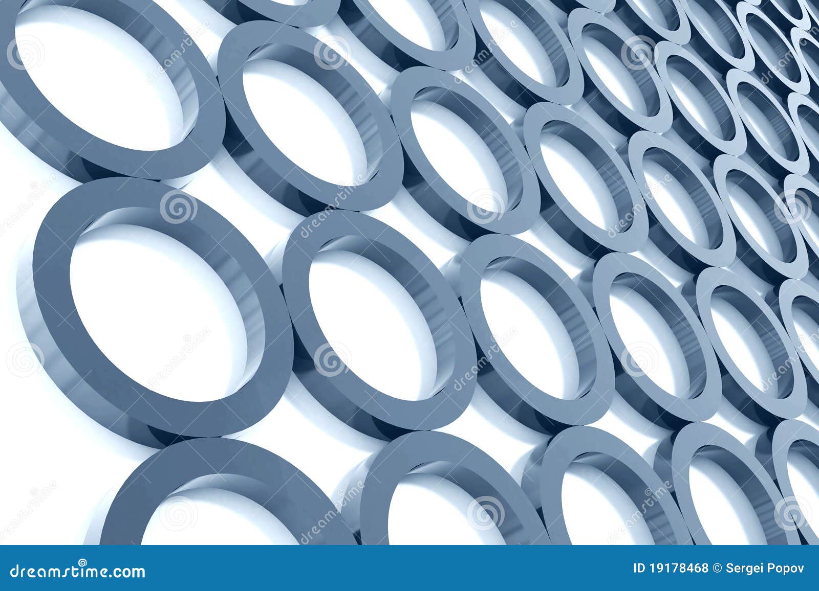Abstract metallic circles stock illustration. Illustration of dots ...