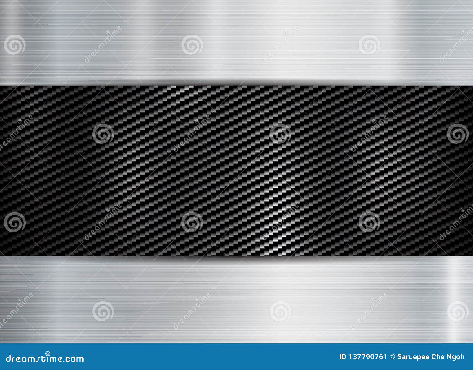 Abstract Metallic Frame Carbon Kevlar Texture on Metal Texture ...